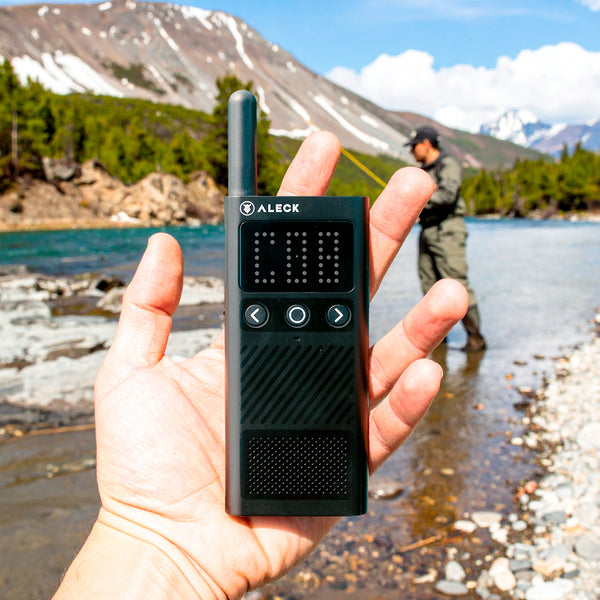 Aleck Off Grid | Walkie Talkie for Hiking, Camping & More