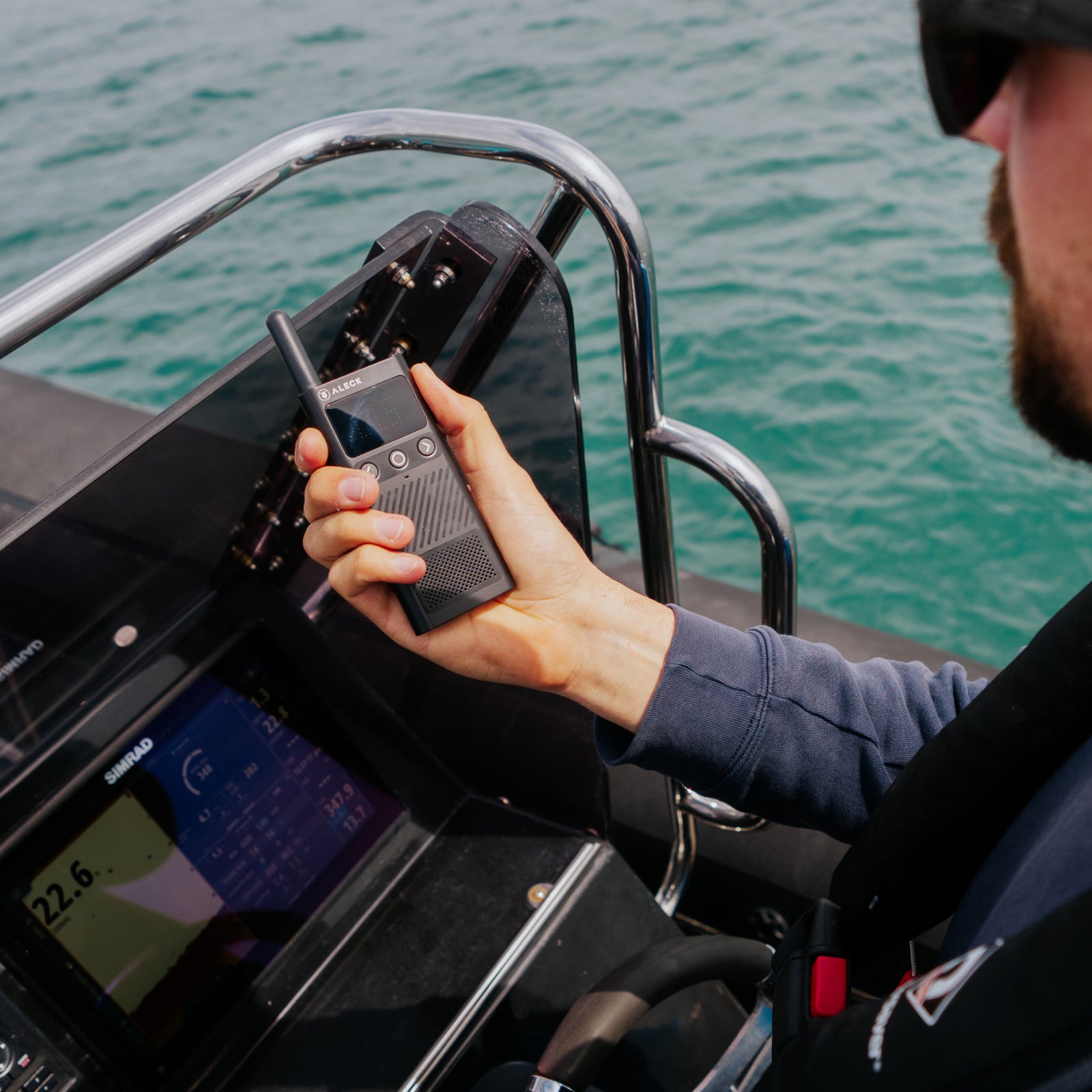 Aleck Off Grid | Walkie Talkie for Hiking, Camping & More